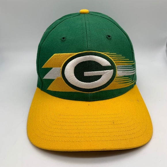 NFL | Accessories | Rare Vtg Green Bay Packers Spike Striped Trapezium ...